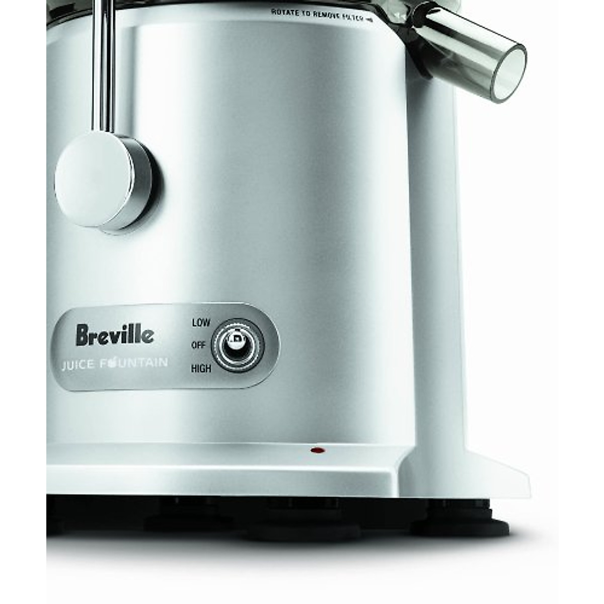 Breville RM-JE98XL Juice Fountain Plus 850-Watt Juice Extractor (Renewed)