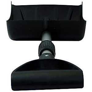 Bigfoot 1174A6W-1 Collapsible Car Trunk Lightweight Aluminum-Polyethylene Scoop-Black Snow Shovel