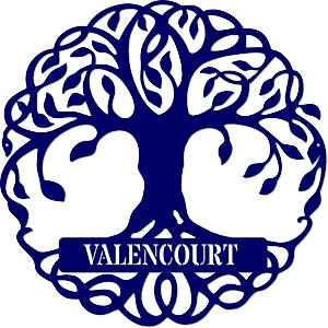 Tree of Life Personalized Metal Wall Sign | Custom Metal Name Sign | Personalized Last Name Sign | Door Hanger | Indoor Outdoor Metal Wall Decor Sign | Wedding Gift | Family Monogram Sign Made in USA