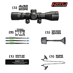 Killer Instinct Fierce 405 Crossbow Package. The Fierce 405 is The Best Crossbow for Hunting Whether Your A Seasoned Veteran Or Training Your Kids for Their First Time Out.