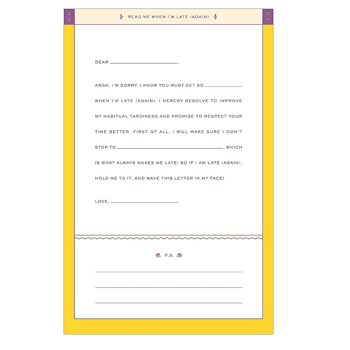 Knock Knock Letters to My Very Best Friend Read Me When Box