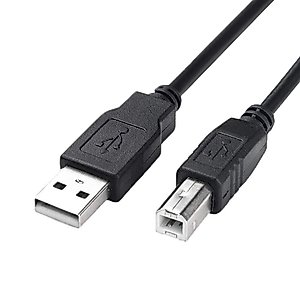 USB Printer Cable Cord Compatible for Canon PIXMA TS9520 TS9120 TS9020 TS8320 TS8220 TS702 TS6320 TS6220 TS6120 TS6020 TS5320 TS5120 TS5020 TS3320 TS3120 ,TR8520 TR7520 TR4520, MX922 MX870 MX532 MX492