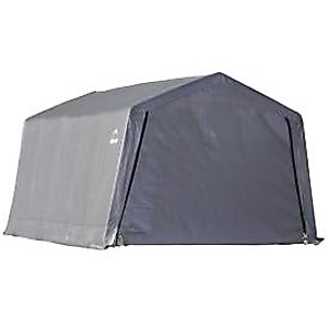 ShelterLogic Replacement Cover Kit Only No Frame-12x20x8 Peak Gray 131113 for ShelterLogic 12x20x8 Garage in-A-Box Models 62790,62675,62690,62677,62692, 62792 (7.5oz Gray)
