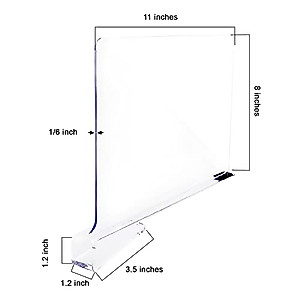 Shelf Dividers for Closet Organization – Premium Closet Shelf Dividers for Closet, Kitchen, Bedroom, Bathroom – Universal Closet Shelf Organizer for 0.4-0.95-inch Shelves – Practical Plastic Organizer