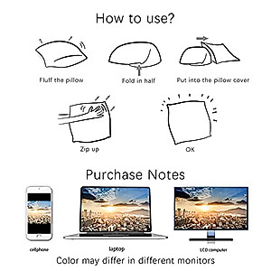 Throw Pillow Covers Set of 2, Lumbar Pillow Case Blue Camouflage Cotton Linen Rectangular Cushion Case Pillowcase for Couch Sofa Living Room Bedroom Decorative, 12 x 20 Inches