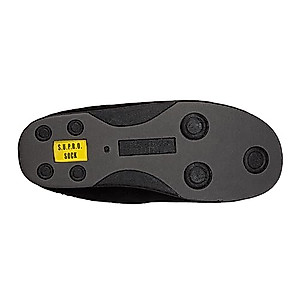 Deer Stags Men's ALMA Slipper, Black, 15 Wide