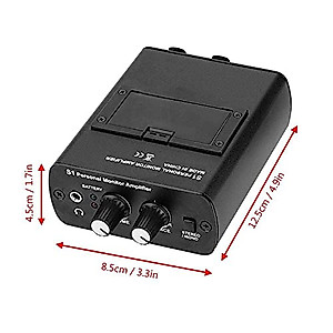 Ciglow Stereo in-Ear Monitor System, Personal in-Ear Monitor Headphone Amplifier in-Ear Monitoring System.(us)