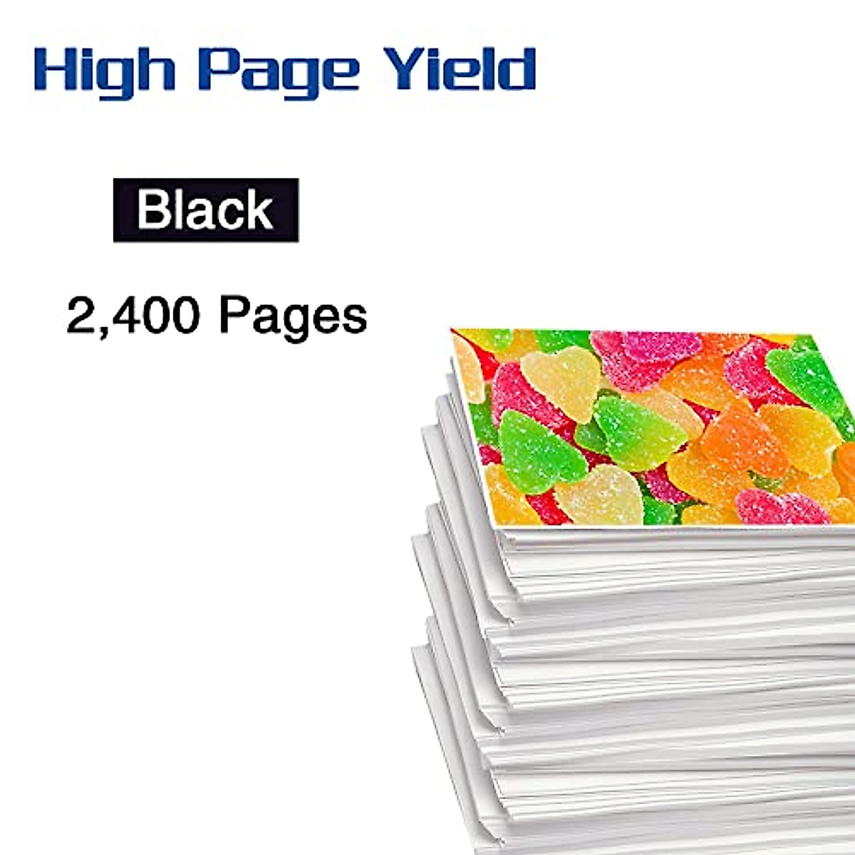 MM MUCH & MORE Ink Cartridge Replacement for Brother LC109 XXL LC109BK LC109XXL LC-109 to Used for MFC-J6520DW J6720DW J6920DW Printers (4-Pack, Black, Super High Yield)