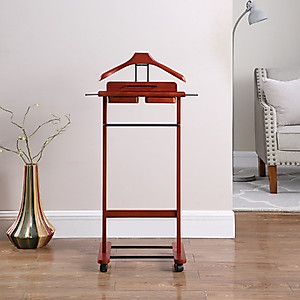 Proman Products VL16204 Wardrobe Valet, Red