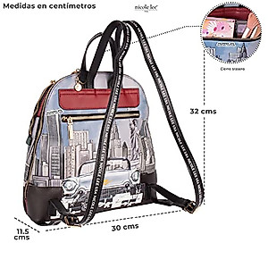 Nicole Lee Success in New York Embellished Medium Backpack - Success in New York