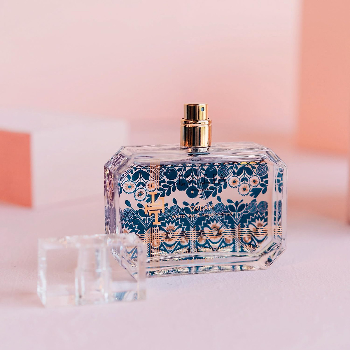 LOLLIA Dream Eau de Parfum, 3.4 fl. oz. - White Tea & Honeysuckle – Beautifully Captivating Perfume, Women’s Perfume, Eau de Parfum Spray for Women, Women’s Fragrance