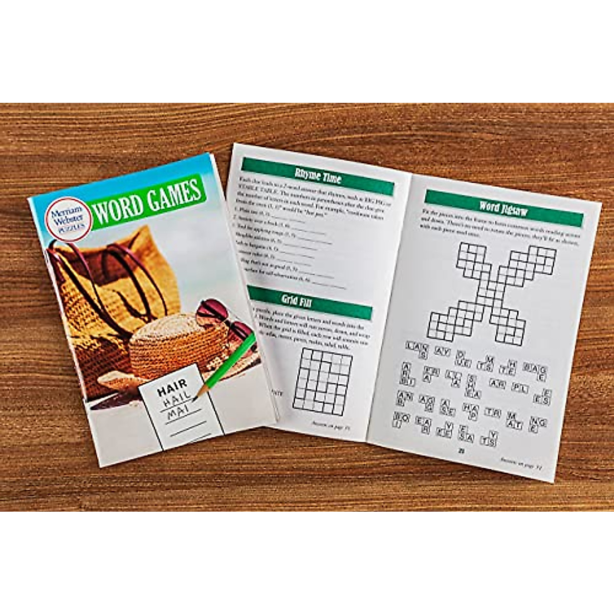 Merriam-Webster Puzzles 10 Booklet Set (Brain Games)