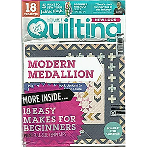 LOVE PATCHWORK & LOVE QUILTING, ISSUE, 2020 ISSUE # 85 (ALL FREE GIFTS INCLUDED