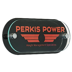 Displays2go 10 x 4 Inch Oval Door Sign, Acrylic Plates, Standoffs, Printable Film Sheets (DSIGN104OBD)