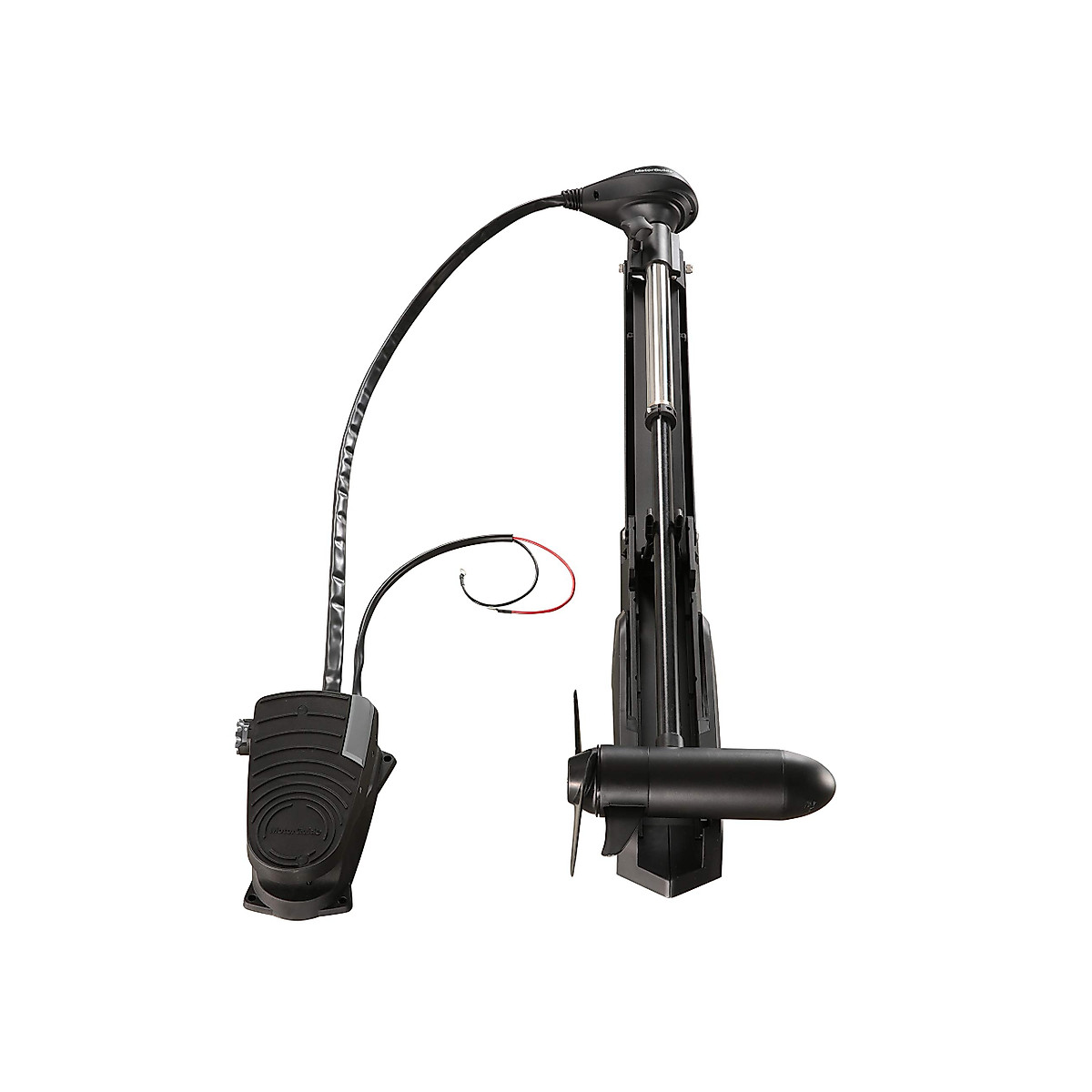 MotorGuide 940200050 X3 Freshwater Bow Mount Trolling Motor — Cable Steer, Foot-Control — 36-Inch Shaft, 45-Pound Peak Thrust