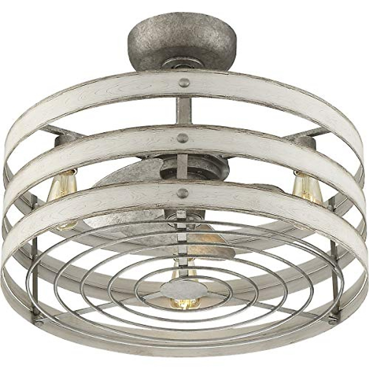 Progress Lighting P250012-141-22 Gulliver Ceiling Fans, 18-1/8" x 23-1/2", Gray
