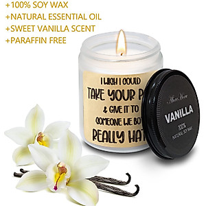 AharHora Get Well Soon Gifts for Women Scented Candle Feel Better Encouragement After Surgery Recovery Grieving Condolence Divorce Sorry for Your Loss Cancer Patient Her