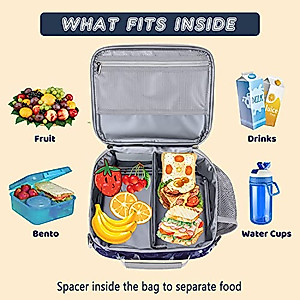 Choco Mocha 17inch Shark Backpack + Lunch Bag