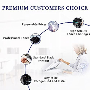 Mooho Compatible Toner Cartridge Replacement for Brother TN660 TN-660 TN630 TN-630 High Yield for Brother MFC-L2700DW HL-L2380DW DCP-L2520DW DCP-L2540DW HL-L2360DW HL-L2340DW Printer (2 Black)