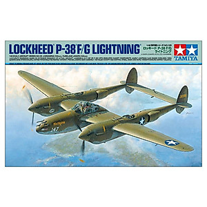 Tamiya TAM61120 1: 48 Lockheed P-38F P-38G Lightning [Model Building Kit]