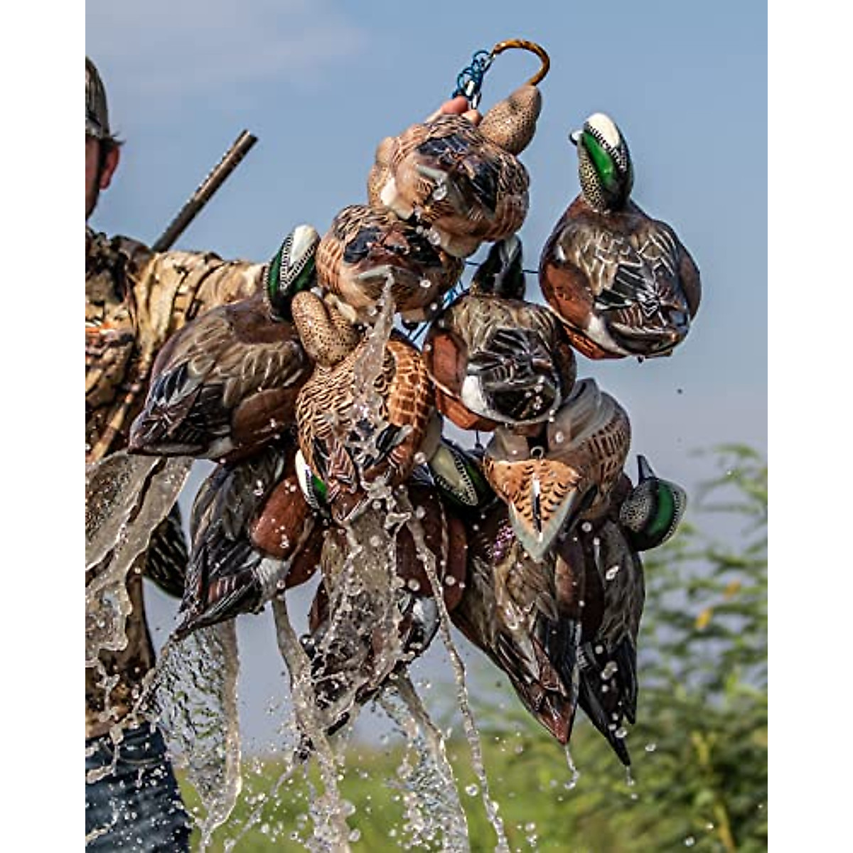 Lifetime Decoys HydroFoam Wigeon 6 Pack - Light as a Feather - Lasts Forever