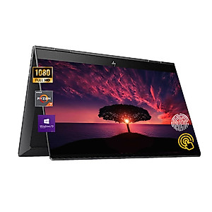 HP Envy x360 2-in-1 Convertible Business Laptop, 15.6” FHD Touchscreen, AMD Ryzen 7 5700U, Windows 10 Pro, 1TB SSD, 32GB RAM, Fingerprint Reader, Backlit Keyboard, Wi-Fi 6, 32GB Durlyfish USB Card
