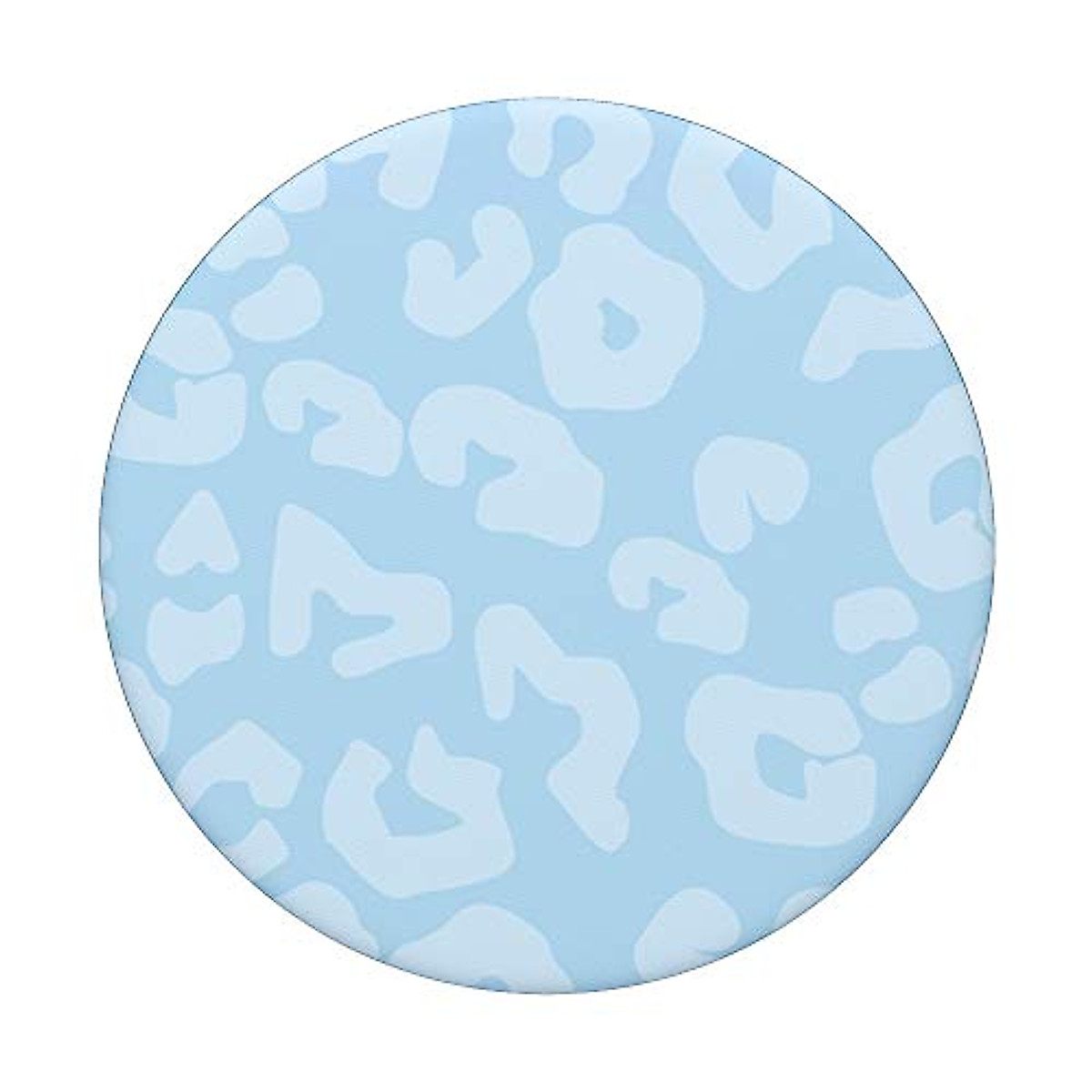 Pastel Blue Leopard Print Light Blue Leopard Cheetah Animal PopSockets PopGrip: Swappable Grip for Phones & Tablets
