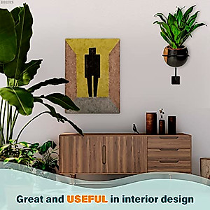 9Pcs Wall Hat Rack Helmet Stand - Black Metal Baseball Hat Organizer Hat Display Rack Helmet Holder Wall Mount Closet Storage- Wig Stand Home Organization Motorcycle Helmet Accessories Cowboy Hat Rack