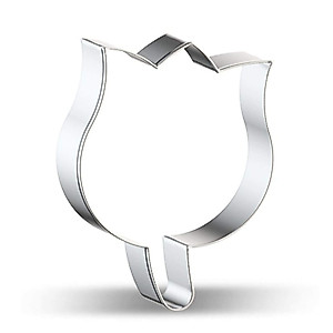 WJSYSHOP Tulip Flower Cookie Cutter