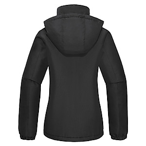 GOLDEN CAMEL Women's Winter Jacket Windproof Ski Snow Jacket Waterproof Thicken Parka Rain Jacket Warm Puffer Coat