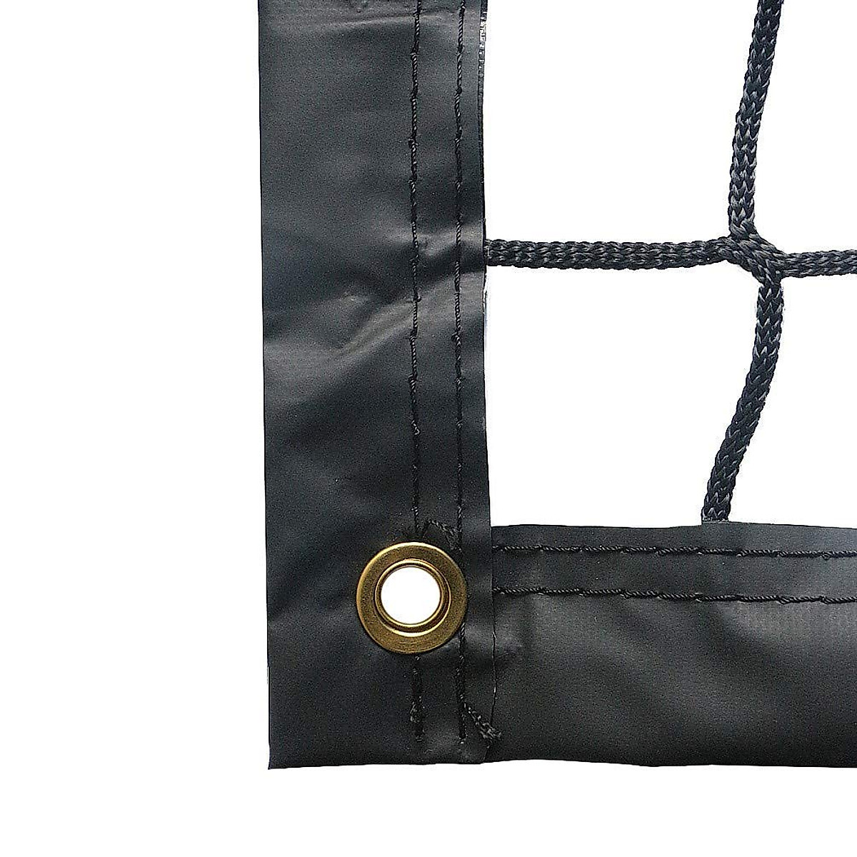 Aoneky PU leather 32 ft Replacement Regulation Professional Official Volleyball Net with Vinyl Coated Steel Cable