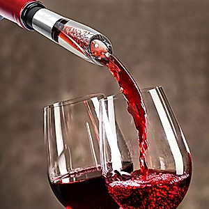 Wine Aerator Pourer, Aerating Decanter Spout, Adapts To All Kinds of Wine Bottles And Gives You A Delicious Taste In An Instant