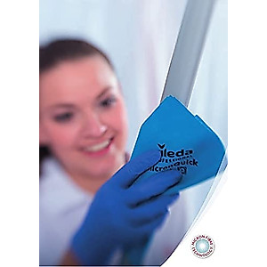 Vileda Professional MicronQuick Microfiber Wipe – Pack of 5 Cleaning Cloth for Pre-Preparation Methods – Lint Free and Improved Wear Resistance - Streak Free Surface Cleaning