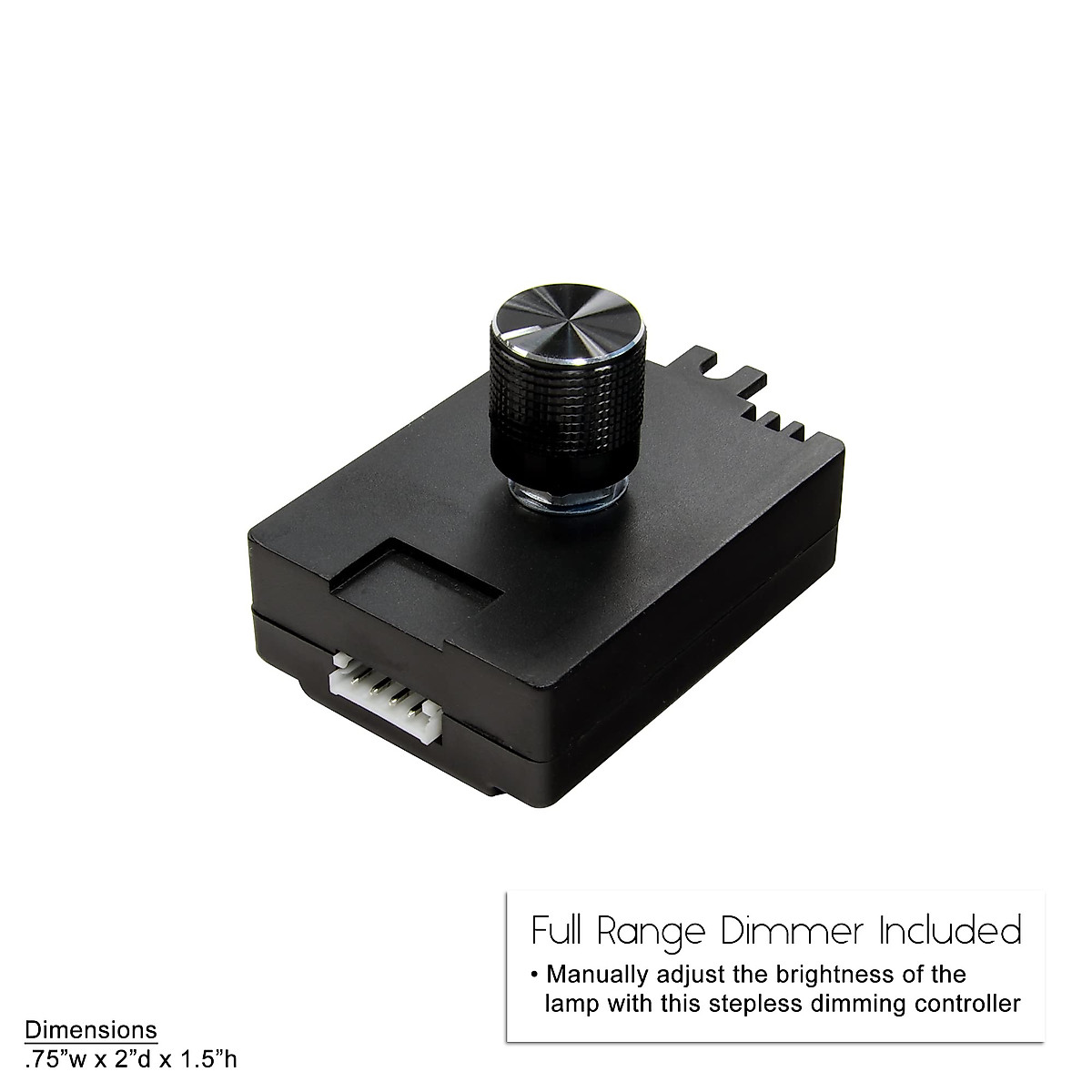 Cocoweb 19" Grand Piano Lamp - Adjustable, Black with Brass Accents, LED Clip-on with Dimmer - GPLED19D