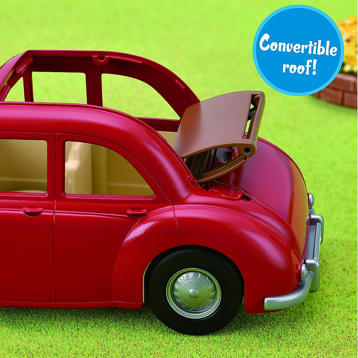 Calico Critters Family Cruising Car for Dolls, Toy Vehicle Seats up to 5 Collectible Figures