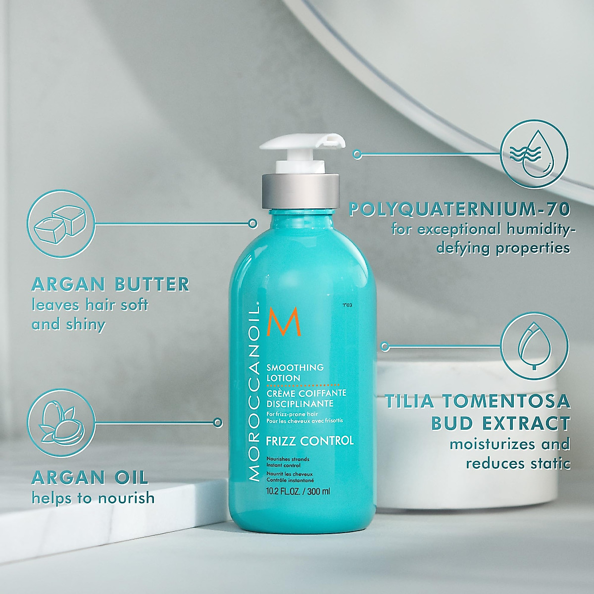 Moroccanoil Smoothing Lotion, 2.5 Fl. Oz.