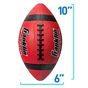 Franklin Sports Grip Rite 100 Rubber Junior Football