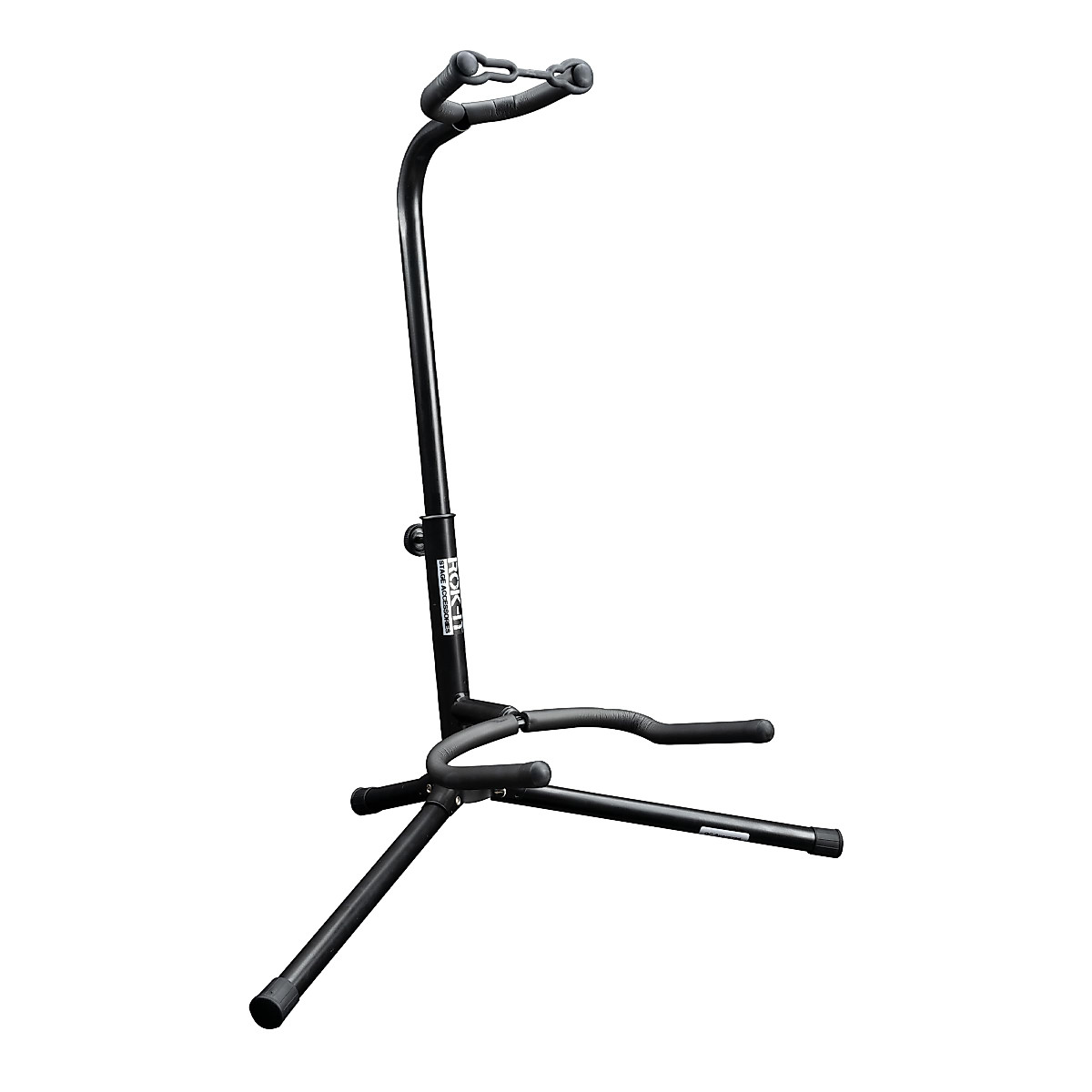 Rok-It Standard Stand for Acoustic, Electric, or Bass Guitars; (RI-GTRSTD-1), matte black