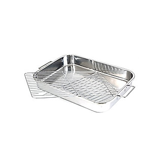 ExcelSteel 594 Roasting Pan, Stainless