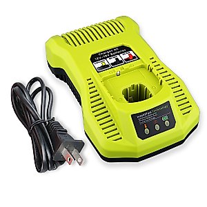 VINIDA P117 Charger Replacement for Ryobi Battery Charger 12V-18V Compatible with Ryobi 18V Battery Charger Li-ion & Ni-cad Ni-Mh Battery P102 P108 P189 P197 P103 P105 P107 P190 P191 PBP002 PBP005