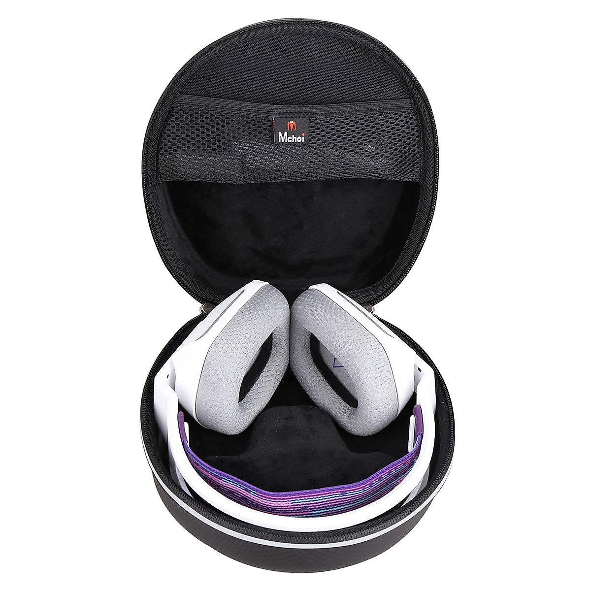 Mchoi Hard Travel Storage Case Compatible with Logitech G733 / G435 Lightspeed Wireless Gaming Headset, G335 Wired Gaming Headset, CASE ONLY