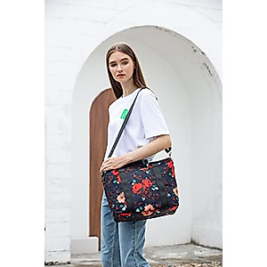 LIKEYOU Women's Tote Bag for Women Water Resistant single shoulder strap handbag work travel single shoulder bag (Rose)