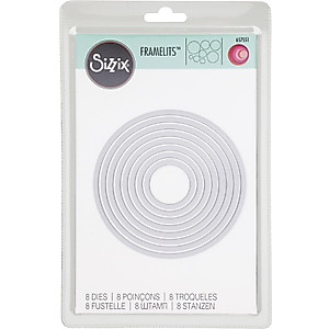 Sizzix Framelits Die Set 8/PK - Circles