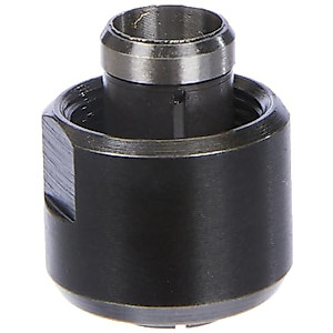 Bosch 2608570086 Collets and Locking Nuts, 8mm, Black