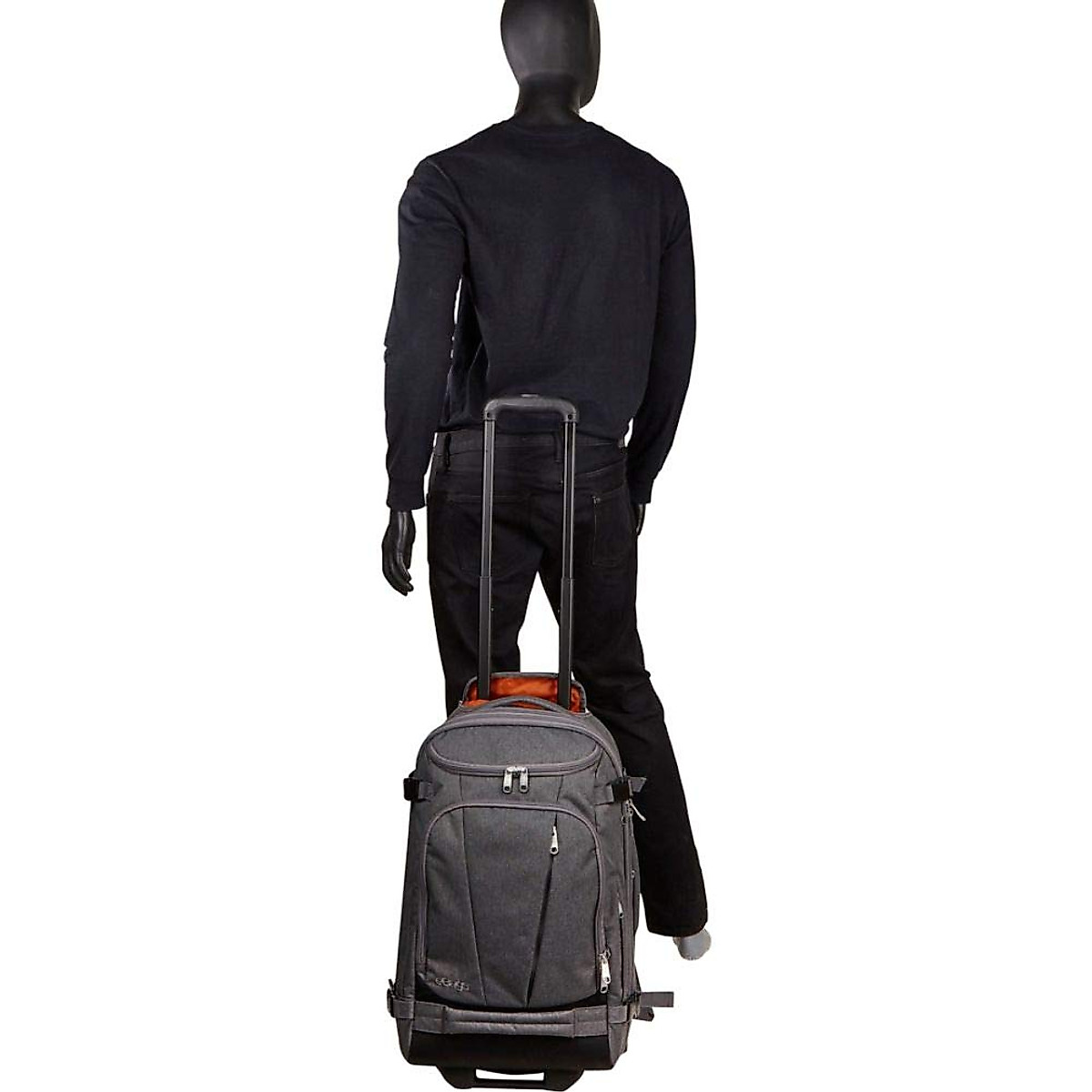 ebags Mother Lode Rolling Travel Backpack (Brushed Indigo)