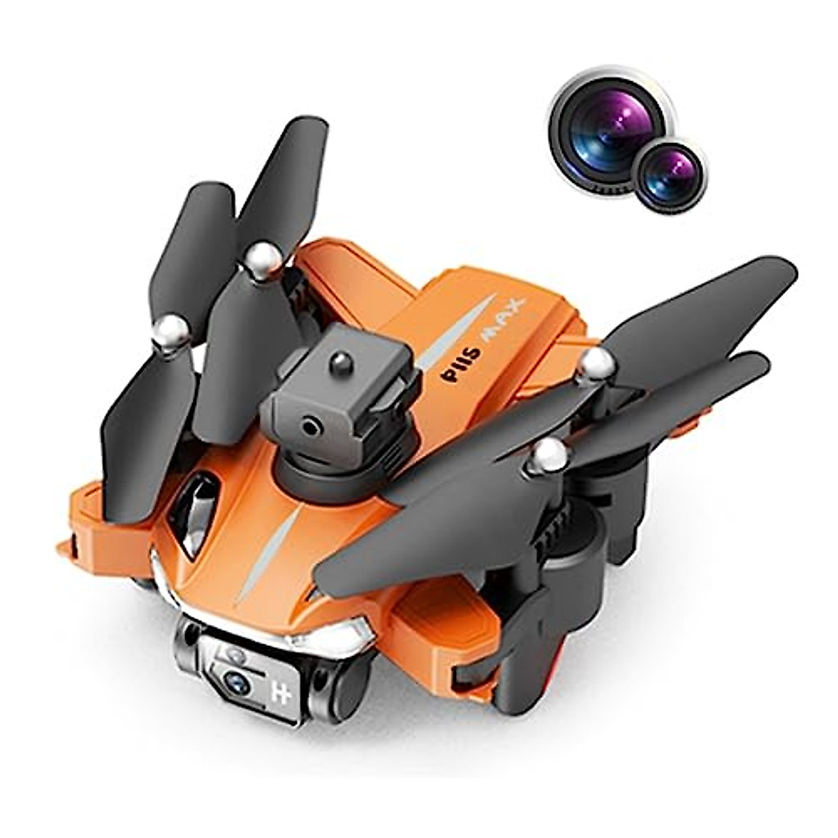 Lopeceal Mini Drone with 8K Dual Camera for Kids and Adults, GPS Remote Control Drone - Brushless Motor 5G WiFi 360° Obstacle Avoidance Foldable Quadcopter Headless Mode and One Key Take-Off/Land Or