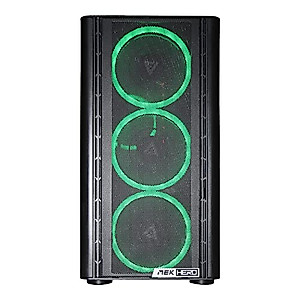 ZOTAC Gaming MEK Hero G1 I1416FV Gaming PC Desktop Intel 11th Gen Core i5 11400F, GeForce GTX 1650 4GB, 8GB 3200 MHz DDR4, 500GB M.2 NVMe SSD, WiFi + Bluetooth, RGB ‎- GH1650I1400F01BA-U-W11