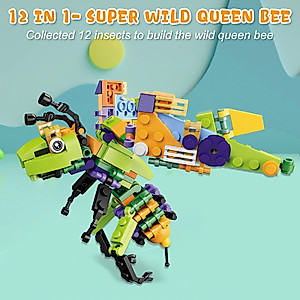 JOYPRO 12 Small Animals Building Blocks Sets for Kids Surprise with 12 in 1 Insect Animal Set Goodie Bags for Birthday Gift, Party Favors, Classroom Prizes (12 Box)