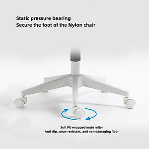 Office Chair Computer Chair Household Long Sitting Learning Chair Swivel Chair Lifting Backrest Conference Chair Ergonomic Chair (Black)