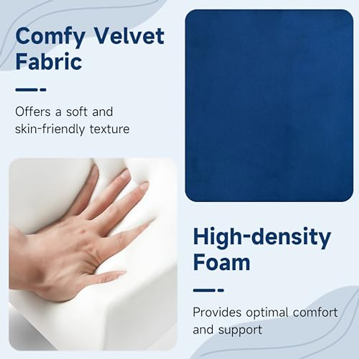 NIOIIKIT 84.65” Chesterfield Velvet Sofa, Button Tufted Upholstered Couch with Scroll Arms, 3 Seater Long Couch for Living Room, Bedroom, Office, Apartment (Chesterfield, Blue)